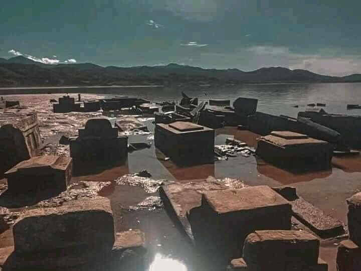 OLD TOWN REEMERGES AS PANTABANGAN DAM DIPS INTO ITS LOWEST LEVEL SINCE ...