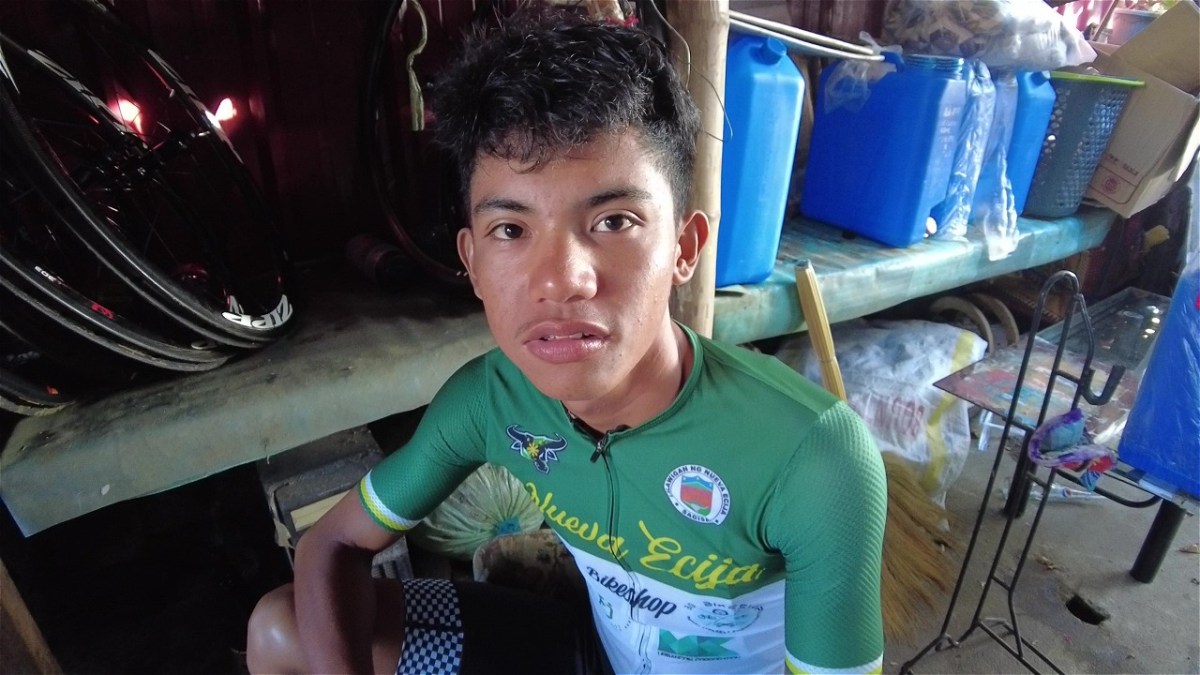 A Team Nueva Ecija rider collided head-on with a jeepney amidst the LBC ...