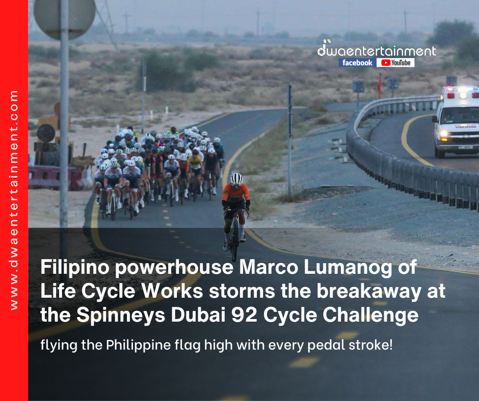 From Breakaways to Podiums: Filipino Cyclists Shine at Spinneys Dubai ...